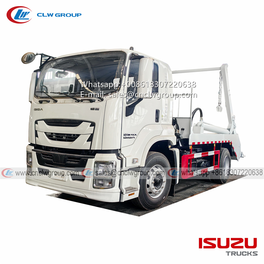 ISUZU Skip Loader 10 ton 4x4 garbage bin loader carrier skip loading ...